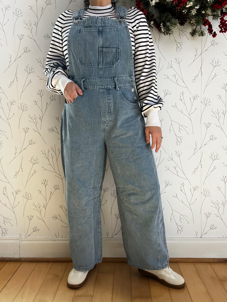 Bailey Barrel Leg Overalls – 3 jems boutique